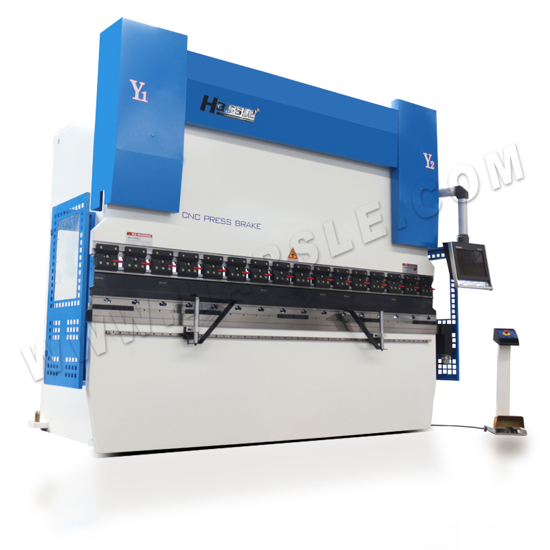 Presse plieuse CNC WE67K-160T / 3200 avec DA-58T, machine à cintrer à 4 + 1 axes - HARSLE MACHINE